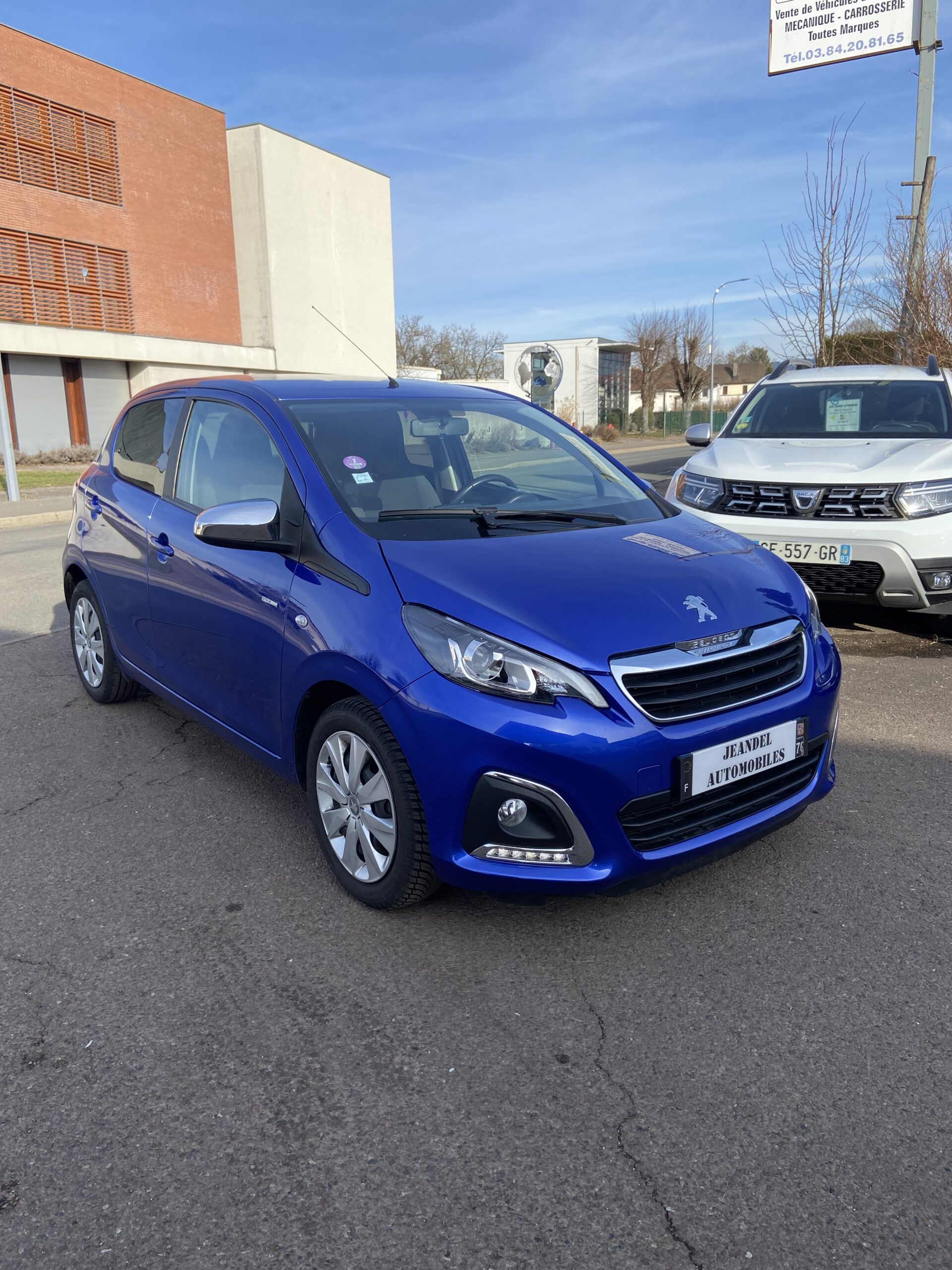 PEUGEOT 108 1.0 Vti 72cv Style (Faibles Kms) - Jeandel Automobiles